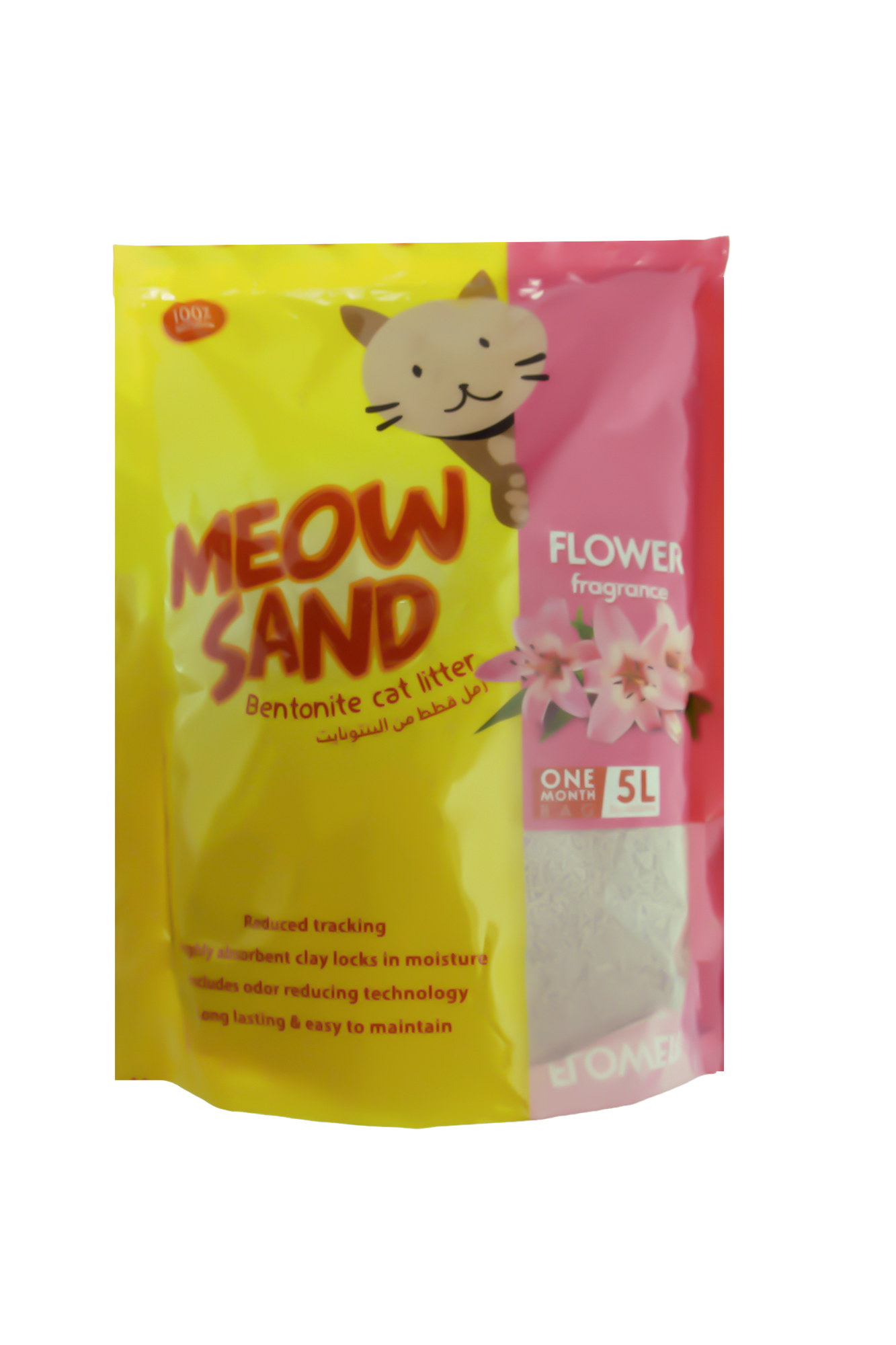 Meow Sand Clumping Flower 5L - haywani